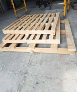 Estibas de madera personalizadas en Medellín